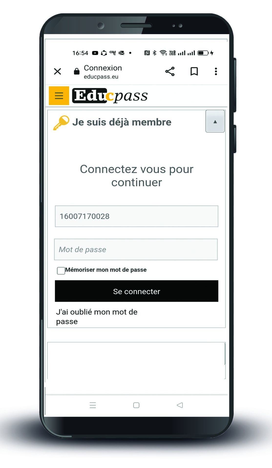 PROCEDURE DIGITALE :: EDUCPASS